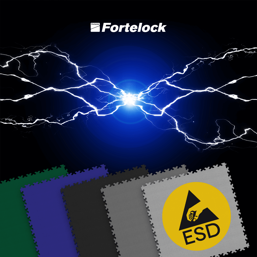 ¿Qué es la ESD y para qué sirve un suelo ESD? - Fortelock